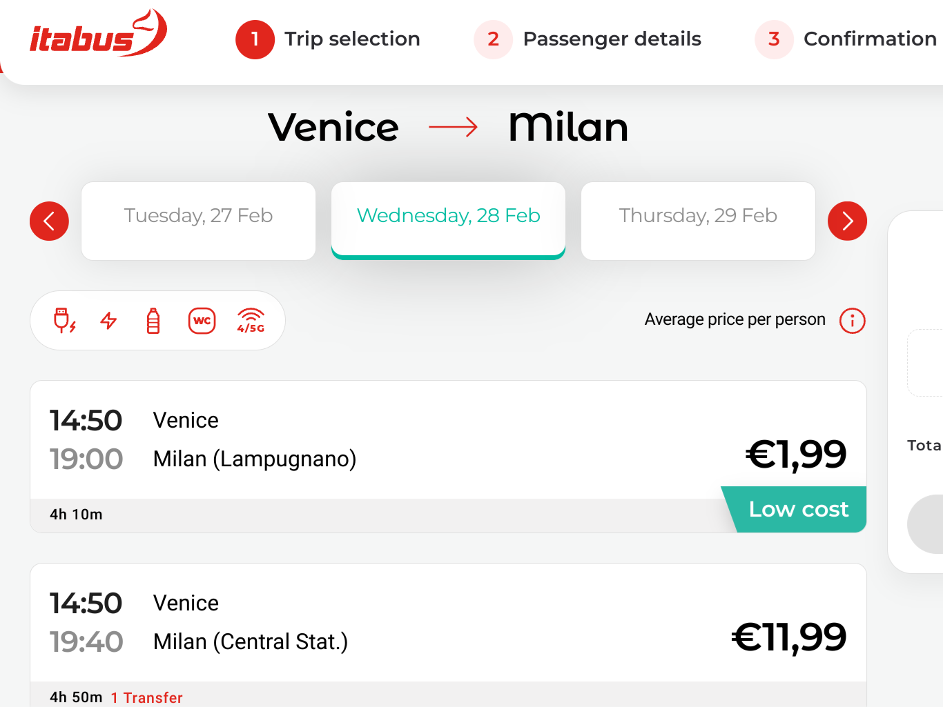 【2024年最新】イタリアを安く移動するならイタバス(Itabus)！予約方法や設備をご紹介！ - Locavel